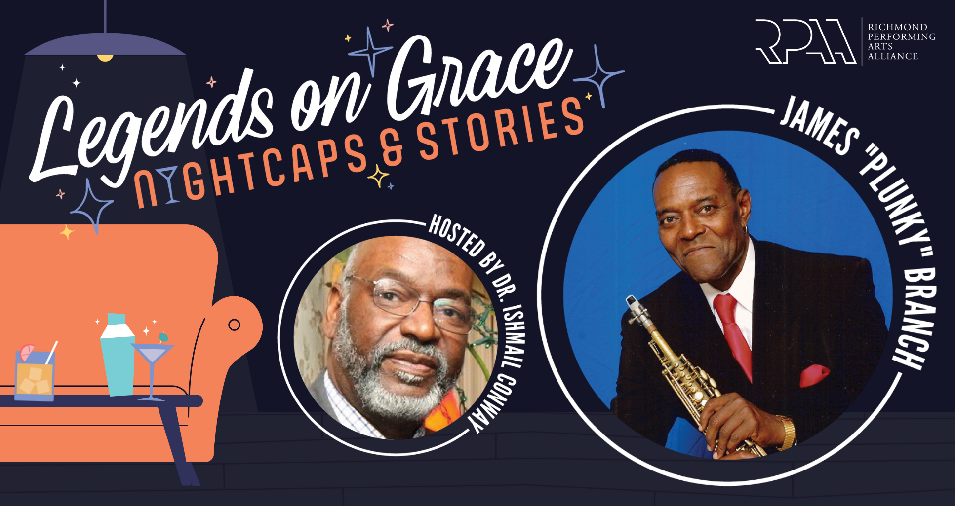 Legends On Grace: James "Plunky" Branch | Dominion Energy Center ...