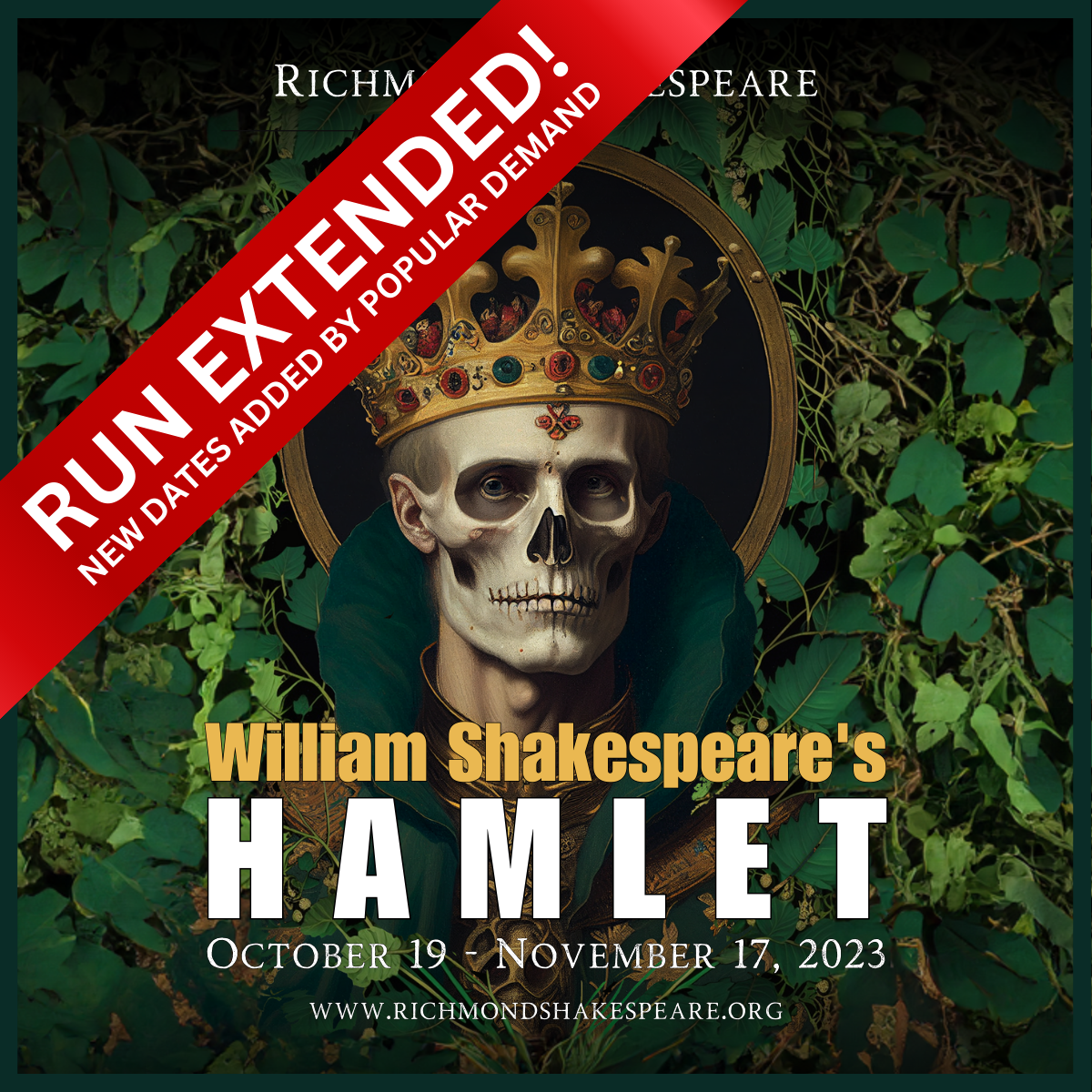 William Shakespeare's HAMLET | Dominion Energy Center | Official Website