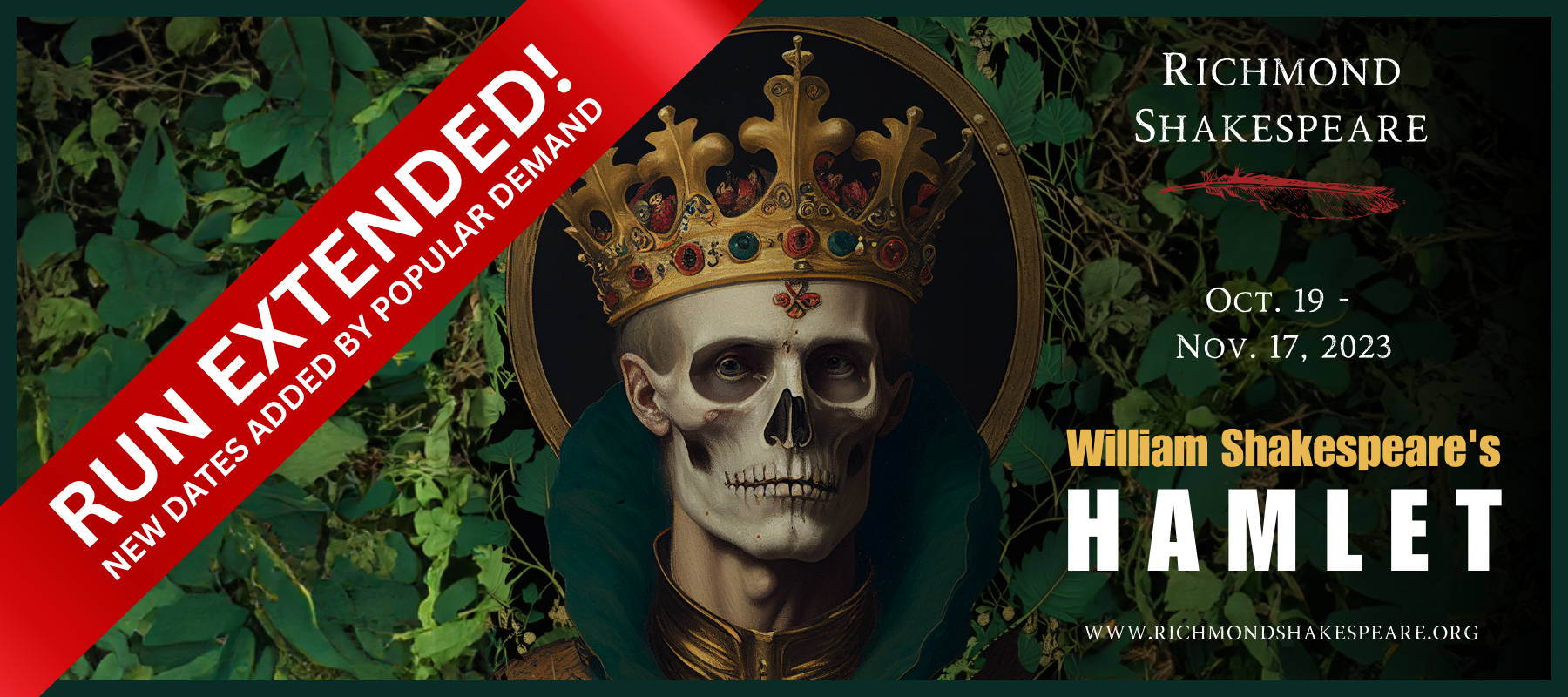 William Shakespeare's HAMLET | Dominion Energy Center | Official Website