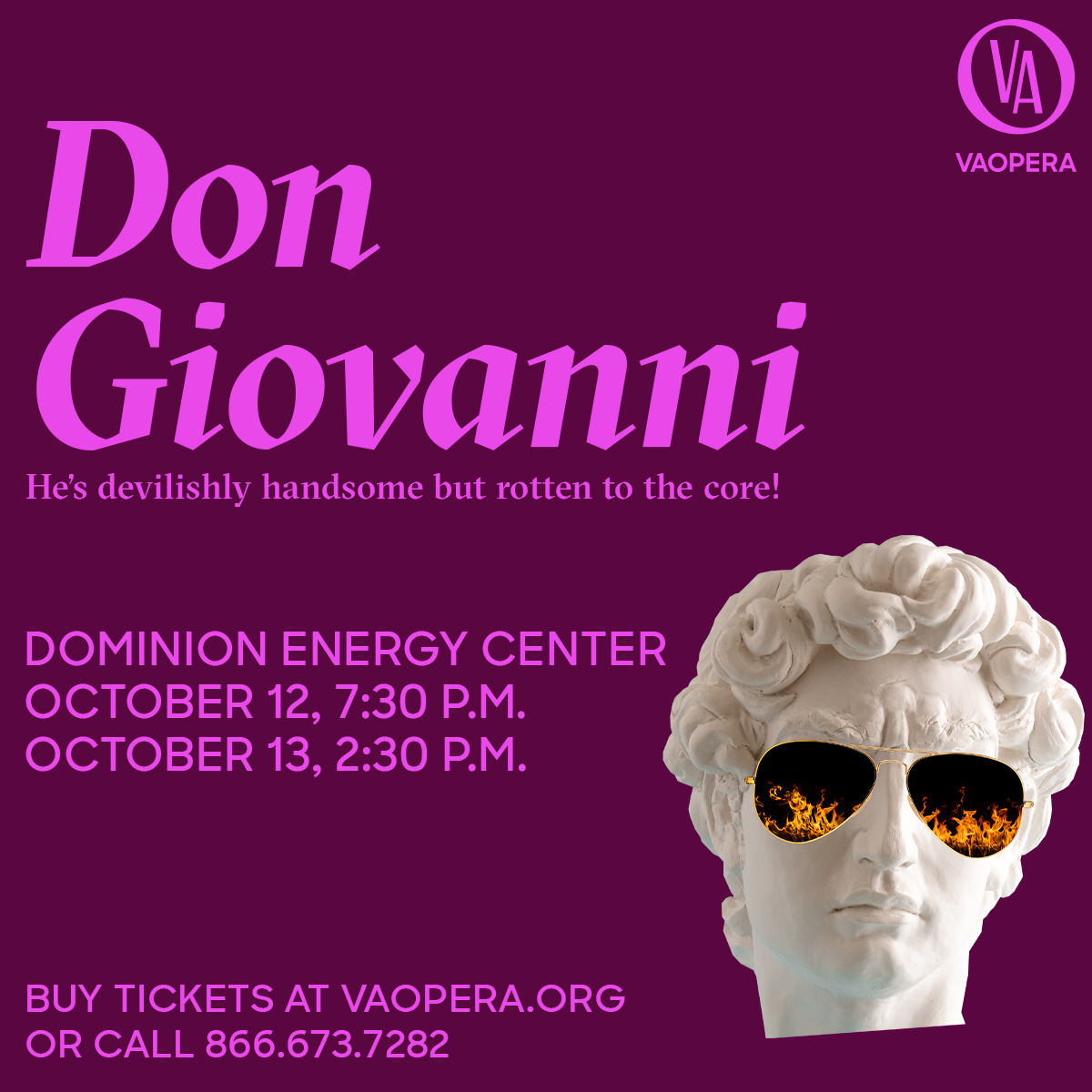 Virginia Opera presents Don Giovanni | Dominion Energy Center ...