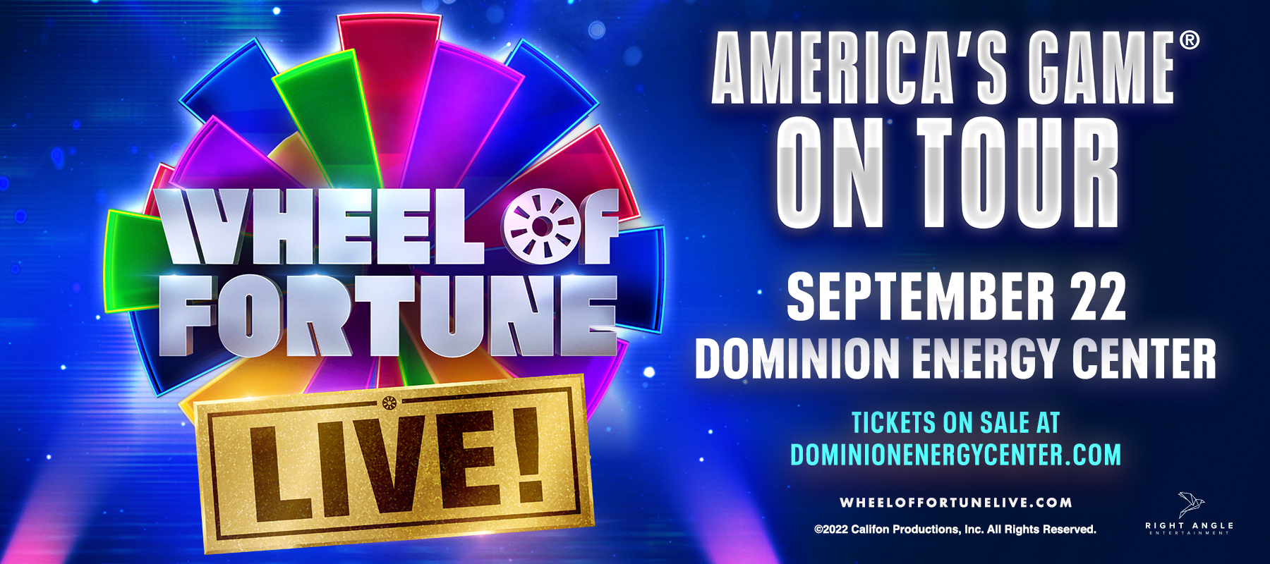 Wheel of Fortune Live! | Dominion Energy Center | Official Website